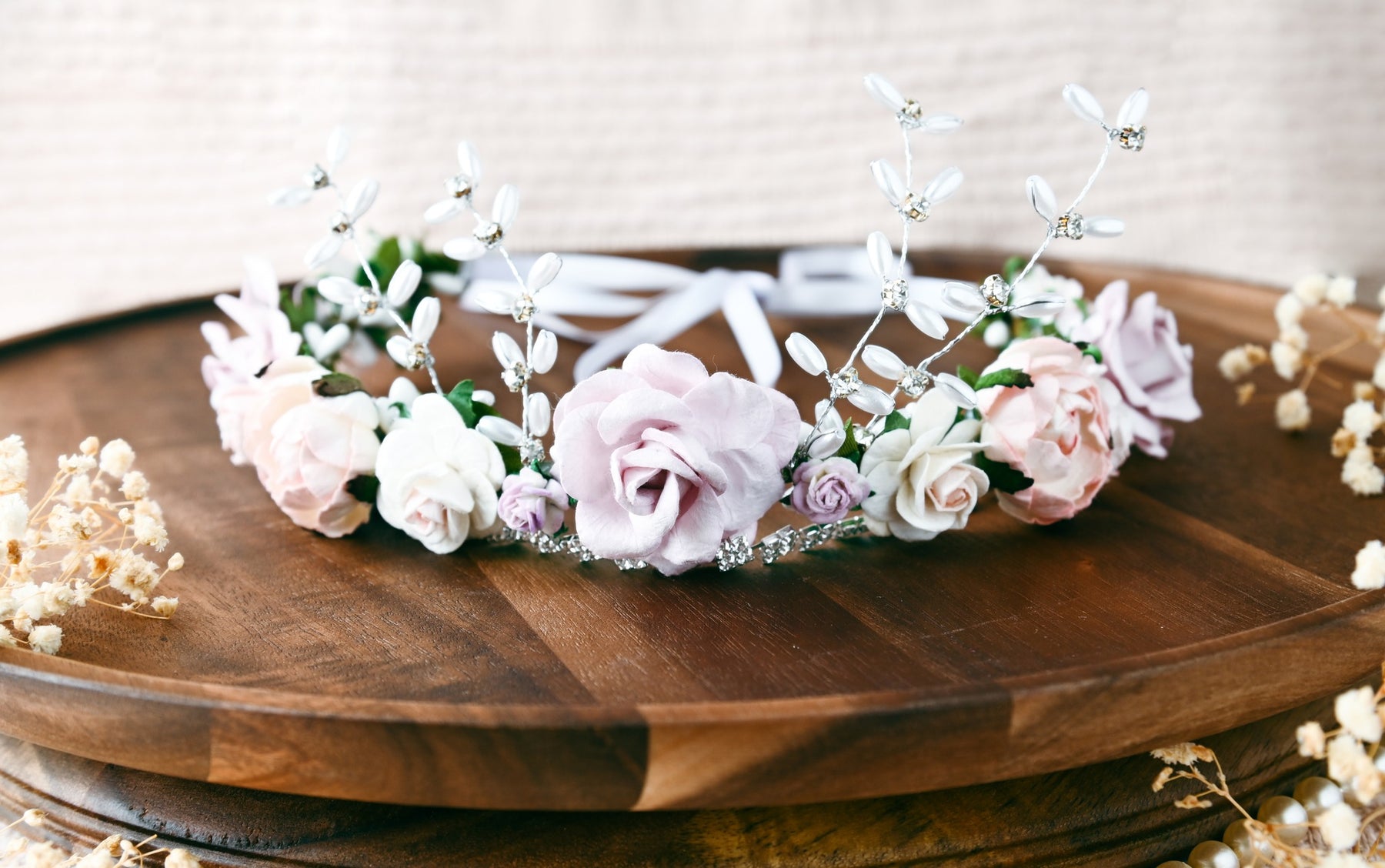 Flexible Handcrafted Flower Crowns and Headbands with a Vintage Touch ...