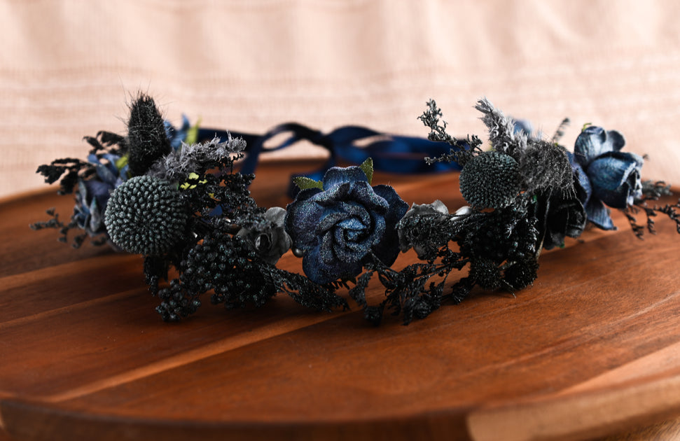 The Corpse Bride Crown – The Pearled Rose