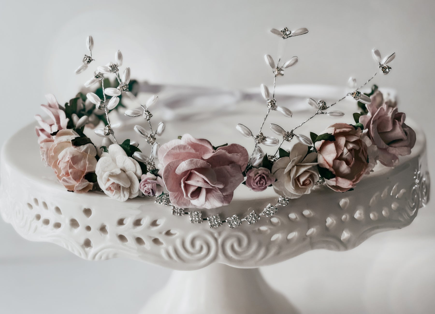 Flexible Handcrafted Flower Crowns and Headbands with a Vintage Touch ...