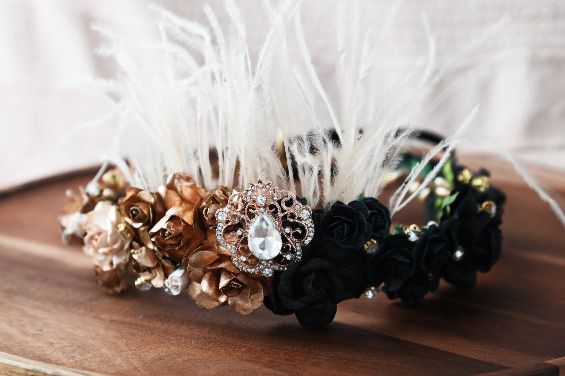 Flexible Handcrafted Flower Crowns and Headbands with a Vintage Touch ...